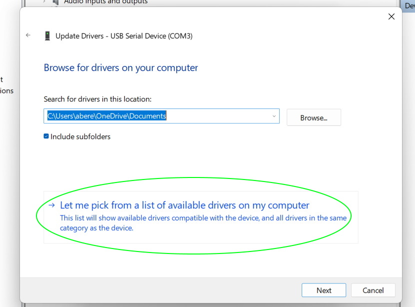Installing the Arduino Driver – Matter and Form Inc.